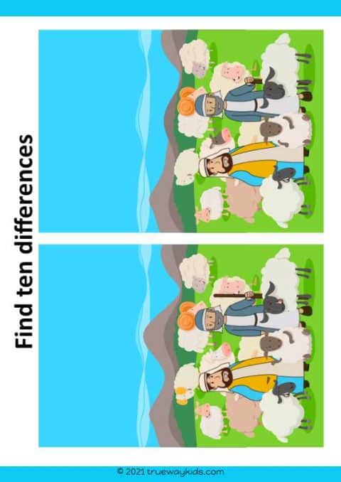 Abraham and Lot separate (5-10 year old pack) - Trueway Kids