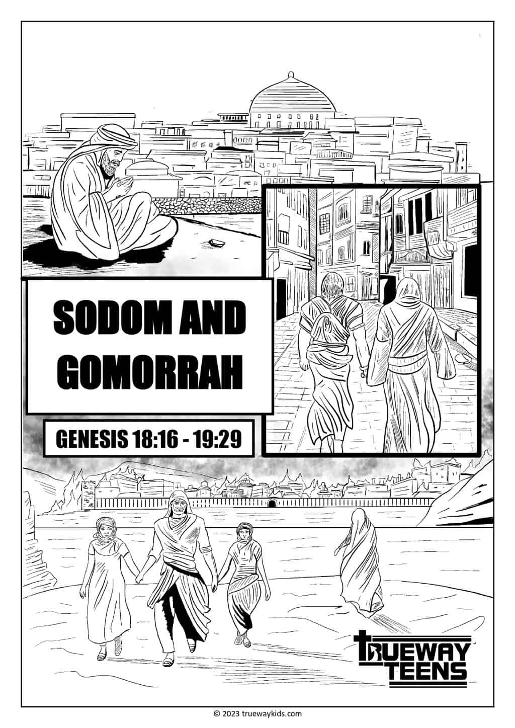 Sodom and Gomorrah - Genesis 18-19 (Bible lesson for teens) - Trueway Kids