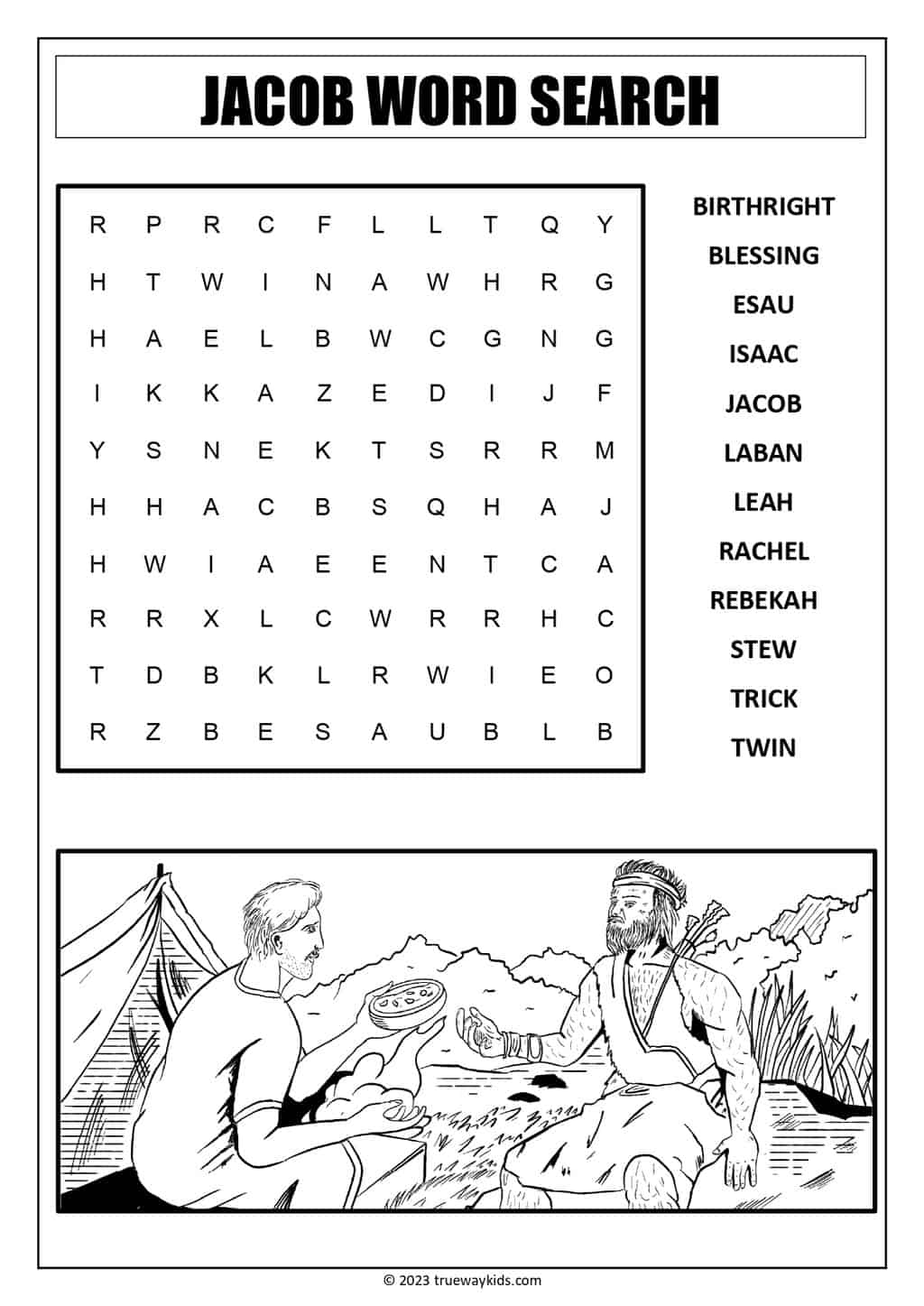 Jacob - Genesis 25-50 (Bible lesson for teens) - Trueway Kids