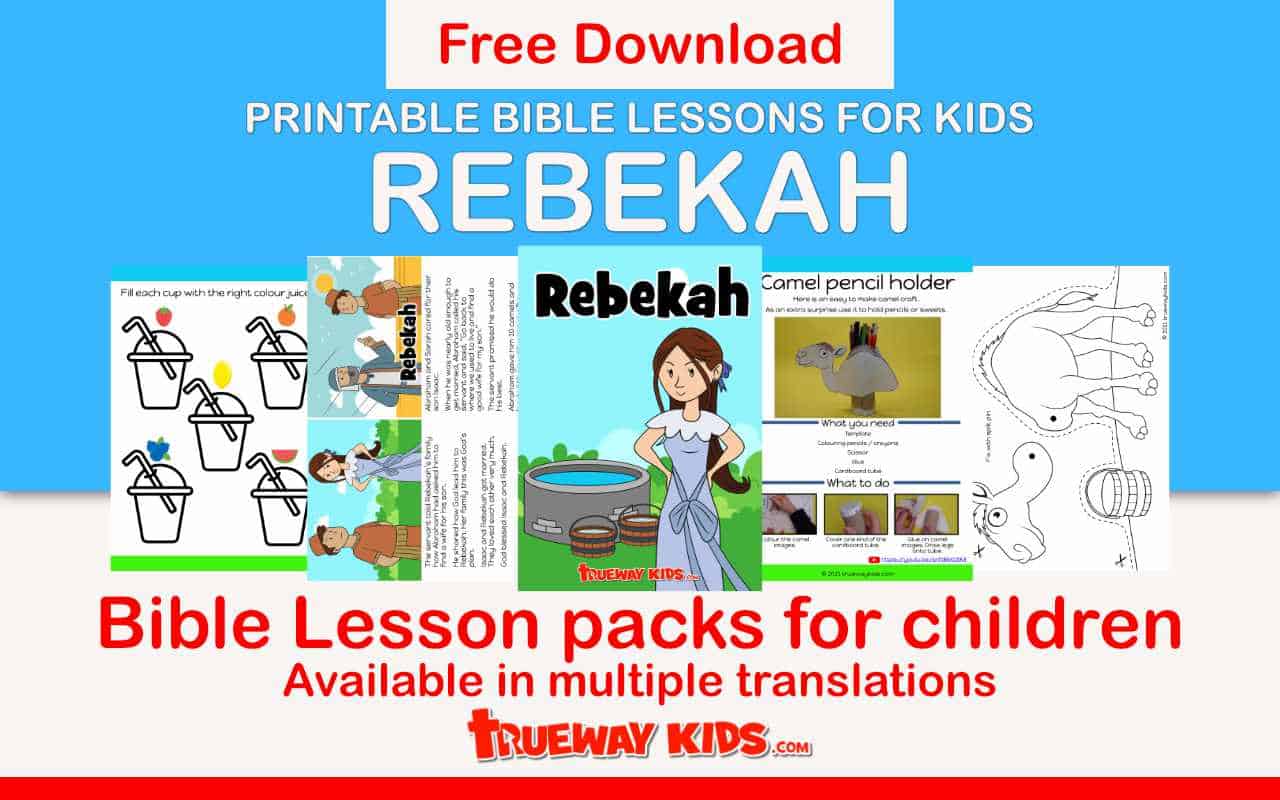 Trueway Kids - Free Printable Bible lessons for Children - Trueway Kids