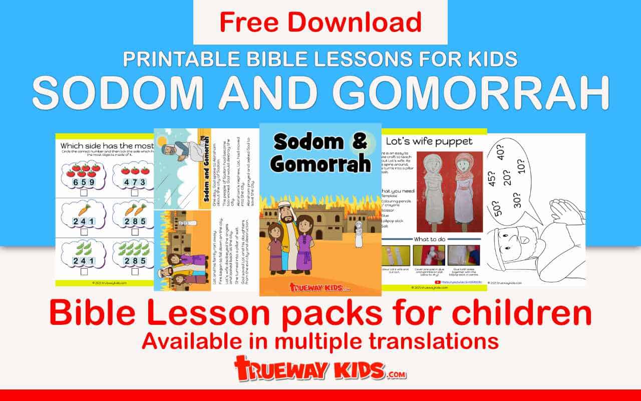 Sodom and Gomorrah – Free Bible lesson for kids - Trueway Kids