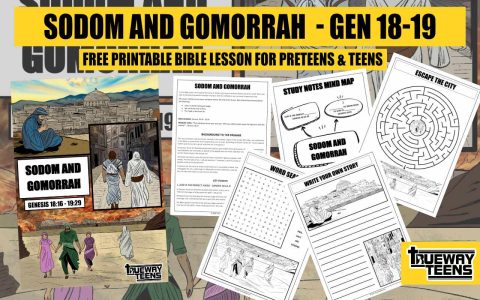 Sodom and Gomorrah - Genesis 18-19 (Bible lesson for teens) - Trueway Kids