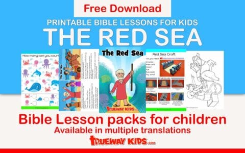The Red Sea - Free Bible lesson for kids - Trueway Kids