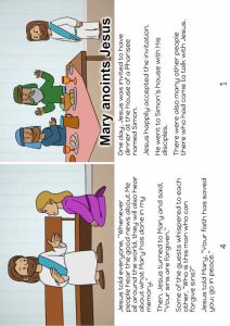 Mary Anoints Jesus - Bible lesson for kids - Trueway Kids