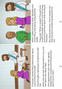 Mary Anoints Jesus - Bible lesson for kids - Trueway Kids