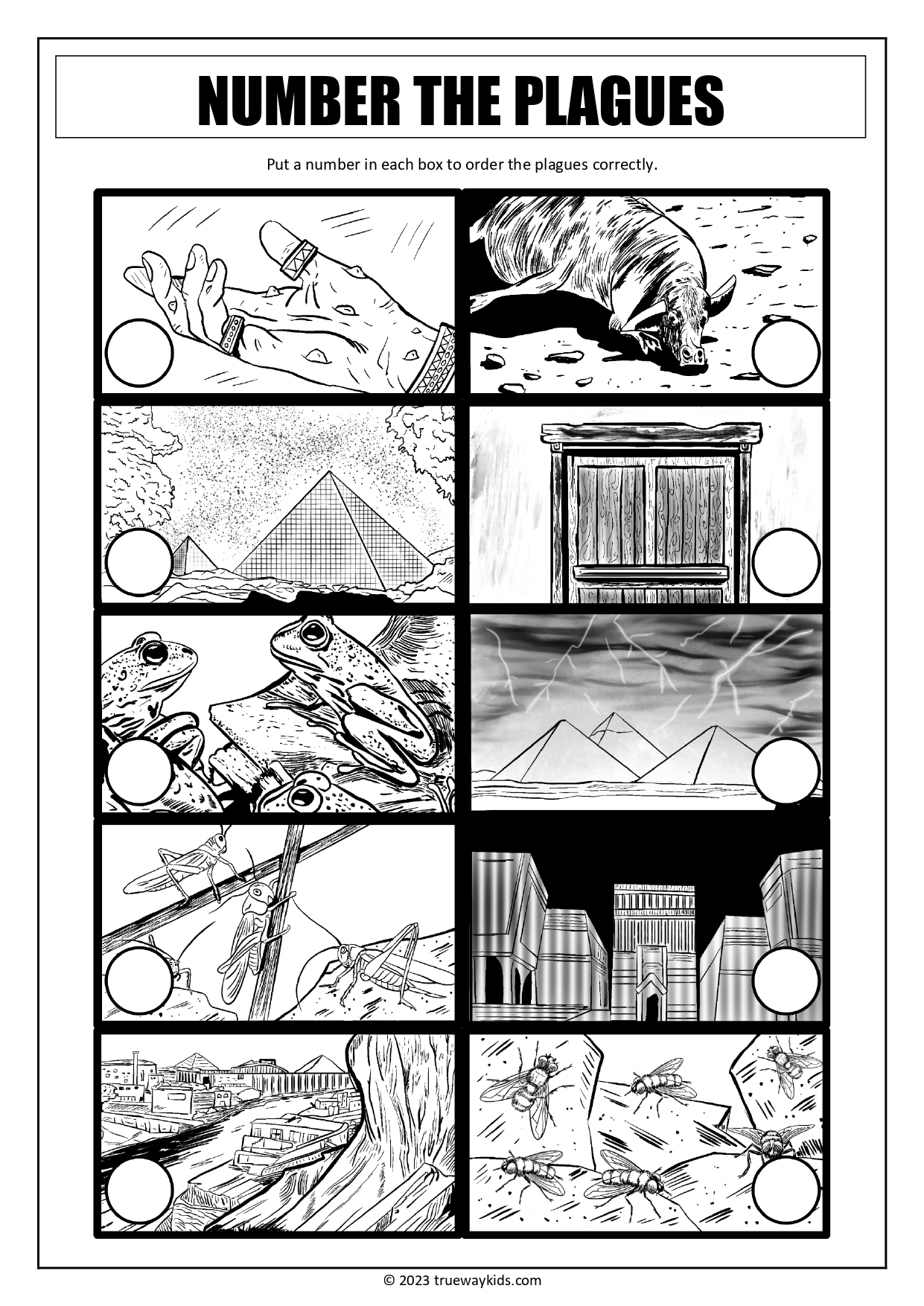 The Plagues of Egypt (Bible lesson for teens) - Trueway Kids