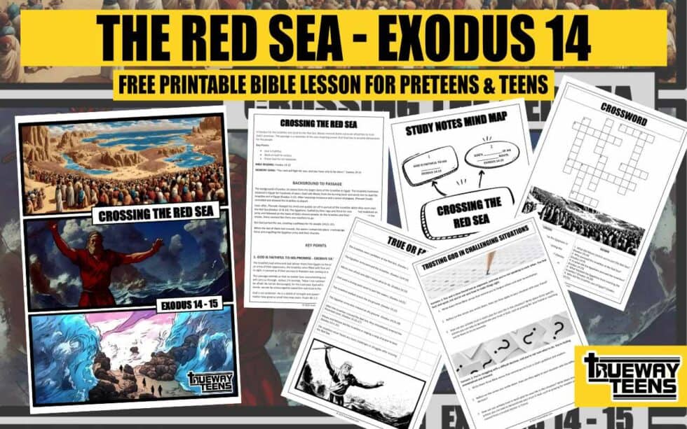 The Red Sea - Exodus 14 (Bible lesson for teens) - Trueway Kids
