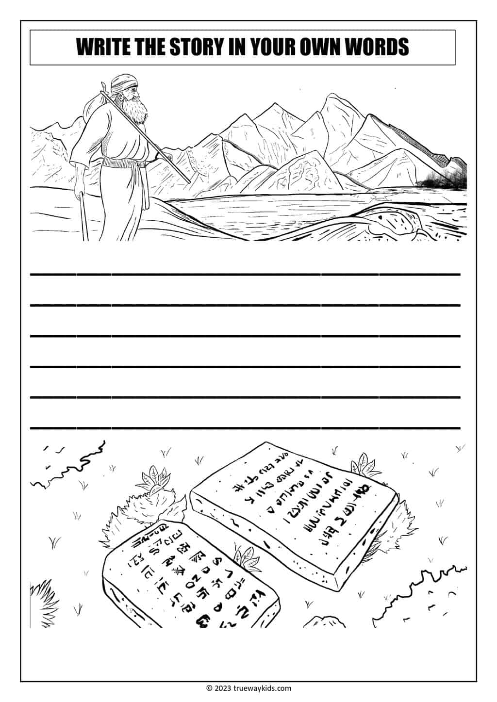 The Ten Commandments - Exodus 19 - 20 (Bible lesson for teens ...