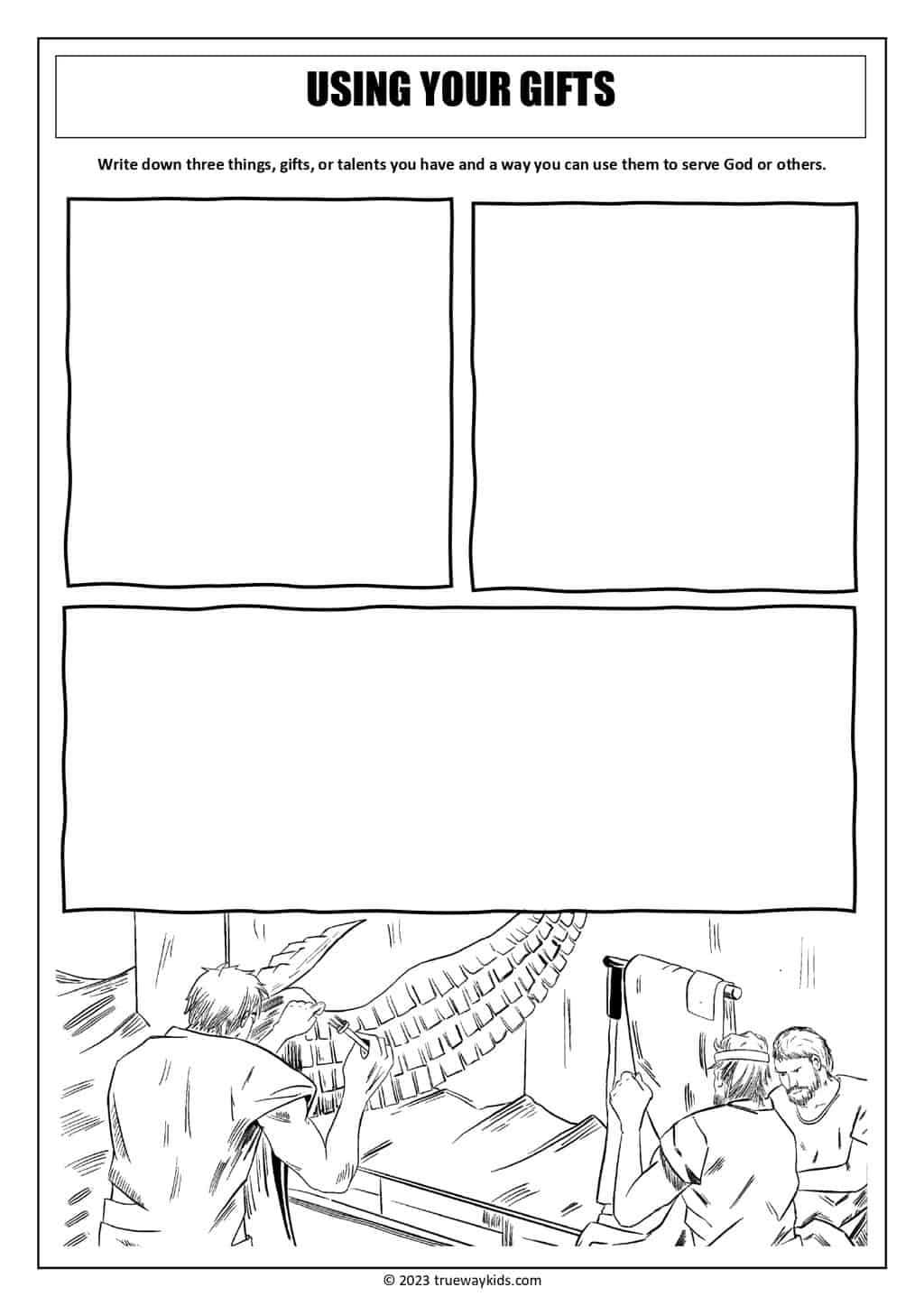 The Tabernacle - Exodus 25 - 27 (Bible lesson for teens) - Trueway Kids