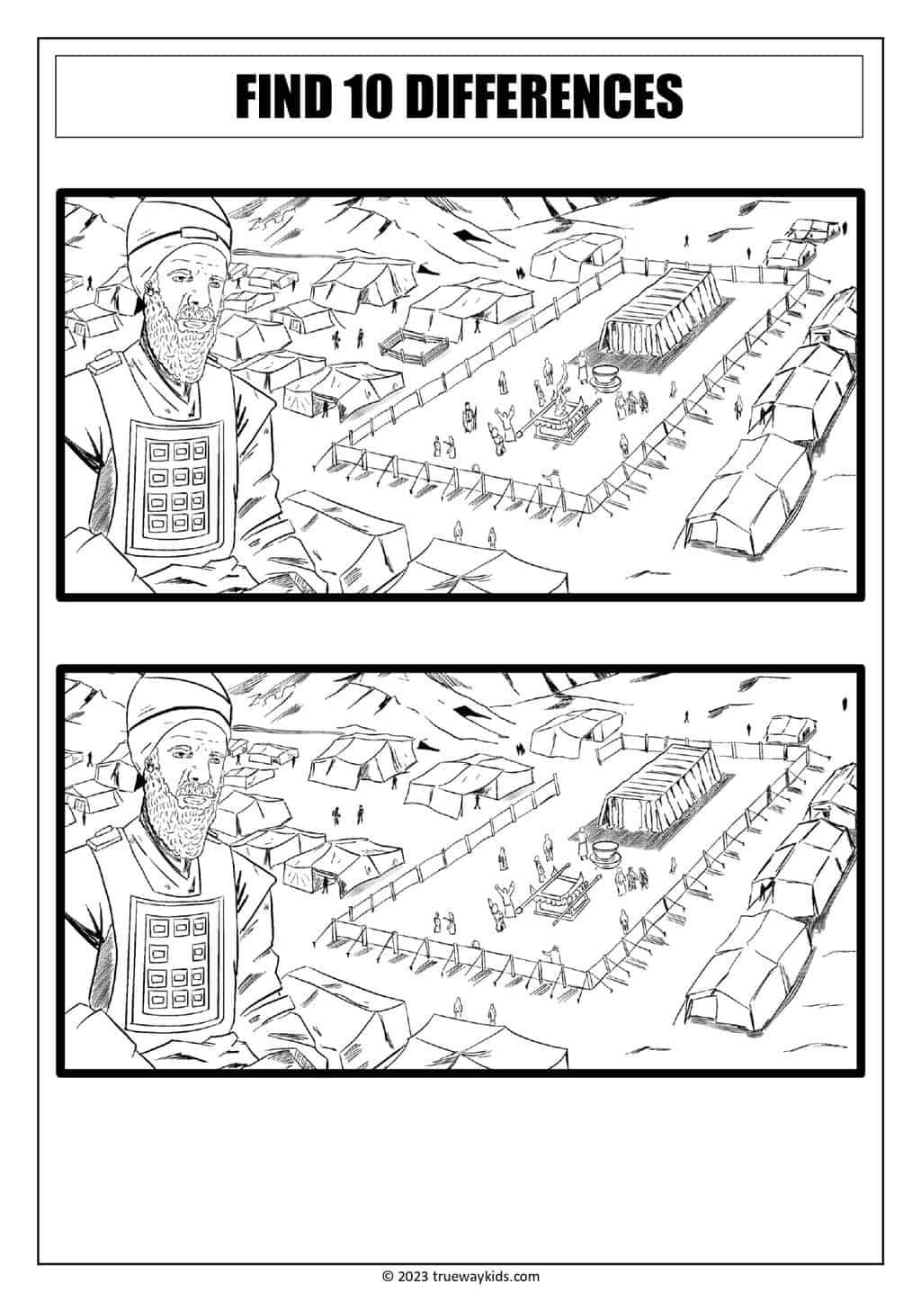 The Tabernacle - Exodus 25 - 27 (Bible lesson for teens) - Trueway Kids