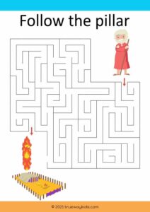 God guides His people - (5-10 year old Bible lesson pack) - Trueway Kids