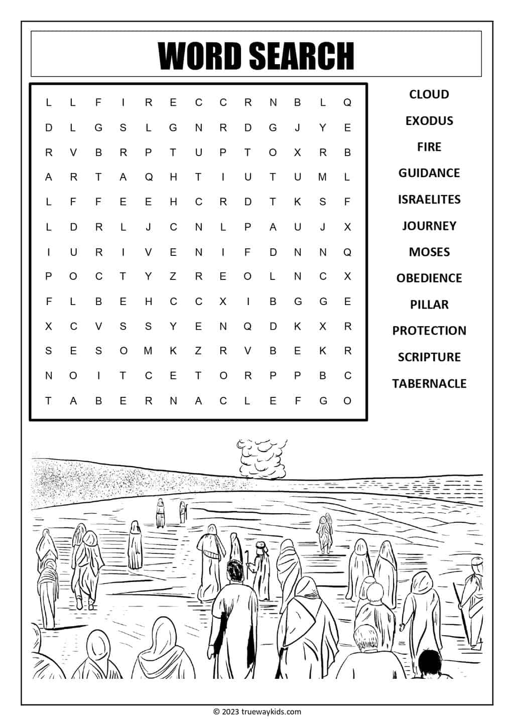 God Guides His People (Bible lesson for teens) - Trueway Kids