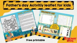 Father's Day: Free Printable Activity Booklet for Kids! - Trueway Kids