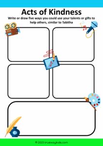 Tabitha (Dorcas) - Bible lesson for kids - Trueway Kids