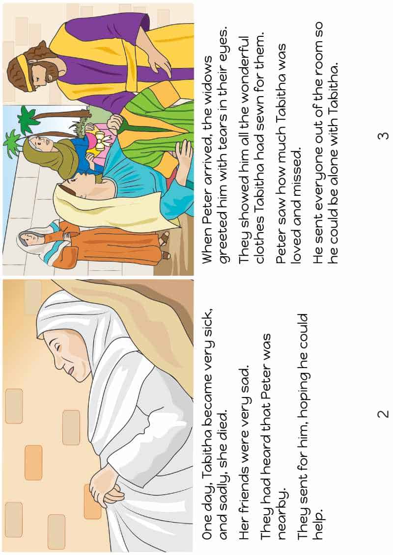 Tabitha (Dorcas) - Bible lesson for kids - Trueway Kids