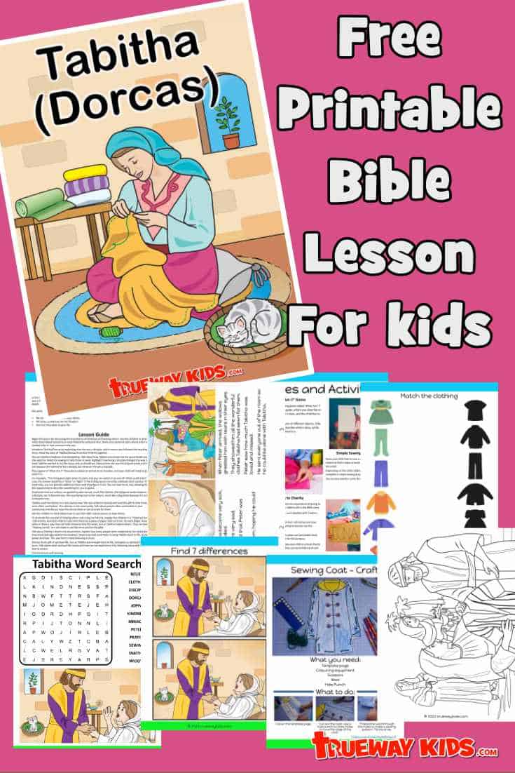 Tabitha (Dorcas) - Bible lesson for kids - Trueway Kids
