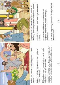 Pablo y Bernabé en Listra - Lección bíblica para niños - Trueway Kids