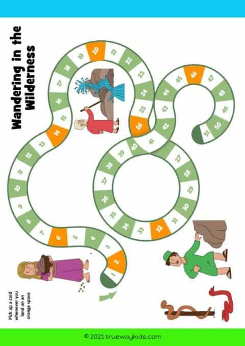 40 Years in the Wilderness (5-10 year old Bible lesson pack) - Trueway Kids