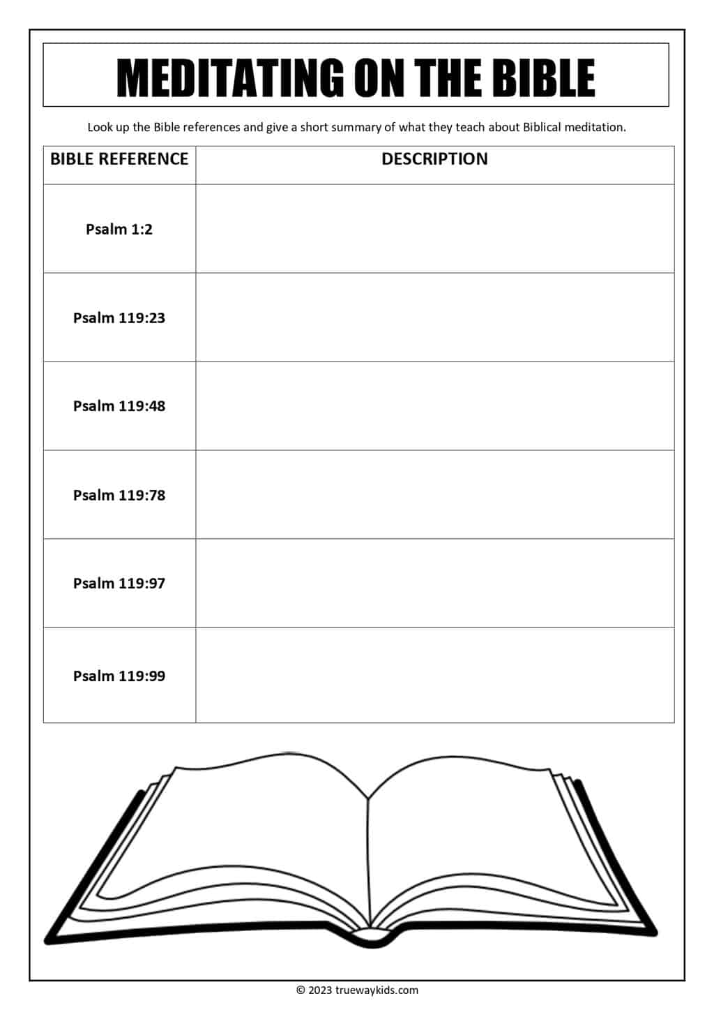 God calls Joshua (Bible lesson for teens) - Trueway Kids