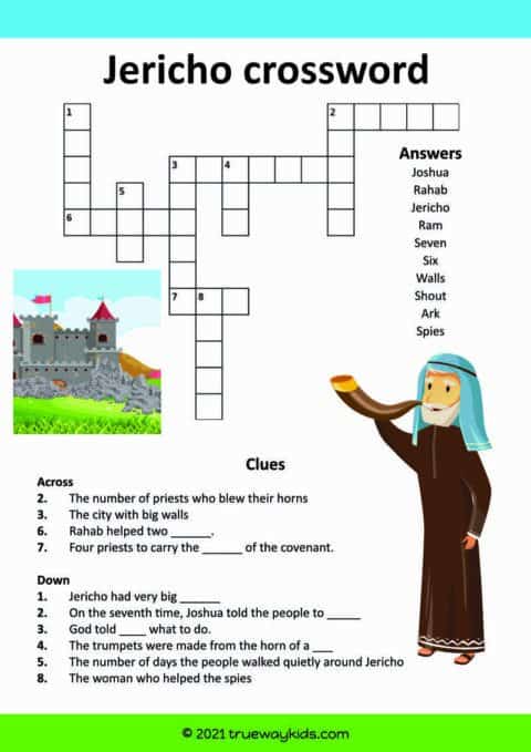 The Battle of Jericho - (5-10 year old Bible lesson pack) - Trueway Kids