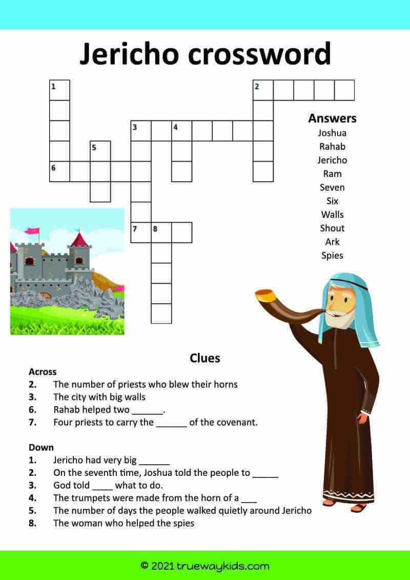 The Battle of Jericho - (5-10 year old Bible lesson pack) - Trueway Kids