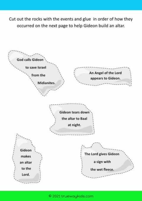 Gideon (5-10 year old Bible lesson pack) - Trueway Kids