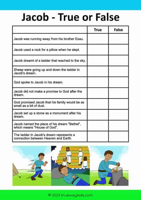 Jacob’s Dream - Bible lessons for kids - Trueway Kids
