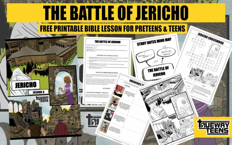 The Battle of Jericho (Joshua 6) - Bible lesson for teens - Trueway Kids