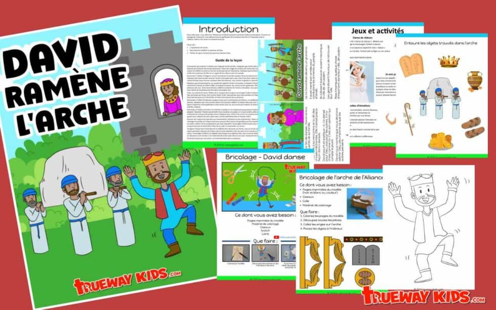 David ramène l'arche - Leçon biblique pour les enfants - Trueway Kids