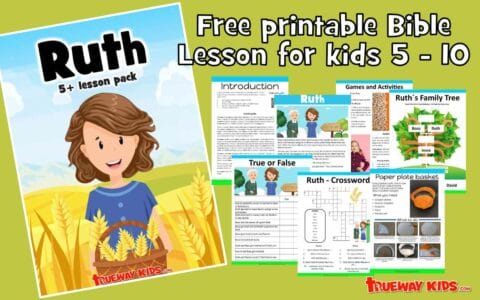 Ruth - (5-10 year old Bible lesson pack) - Trueway Kids