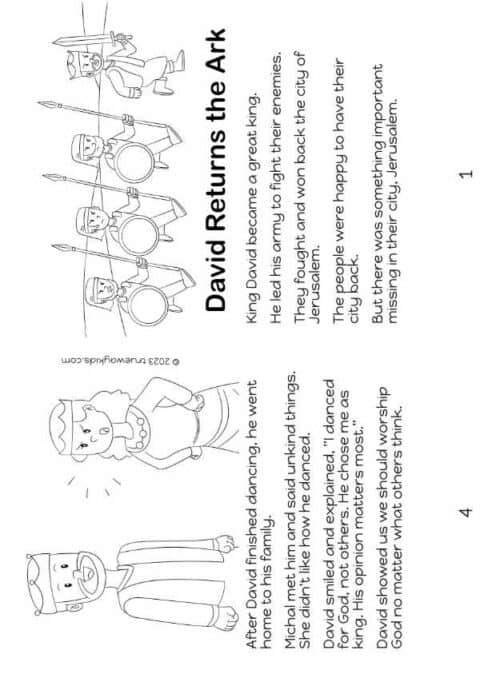 David Devuelve el Arca - Lección bíblica para niños - Trueway Kids