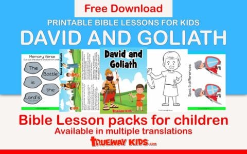 David and Goliath - Bible lessons for kids - Trueway Kids