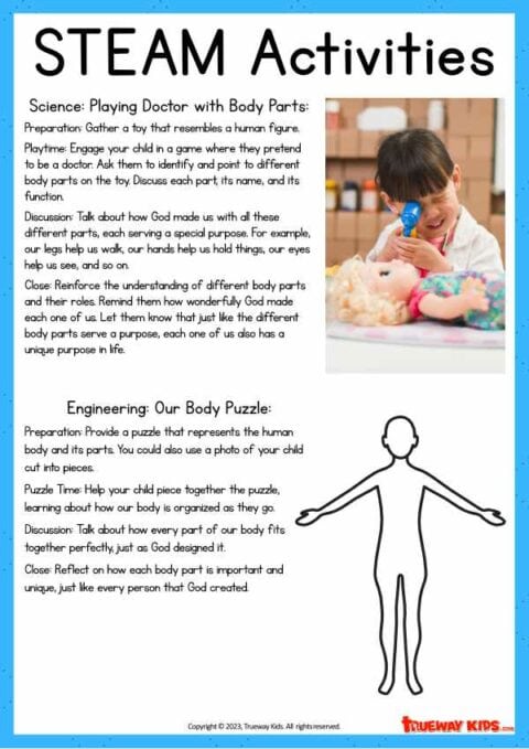 Module 1 - God's Amazing Creation - Learning pack - Trueway Kids