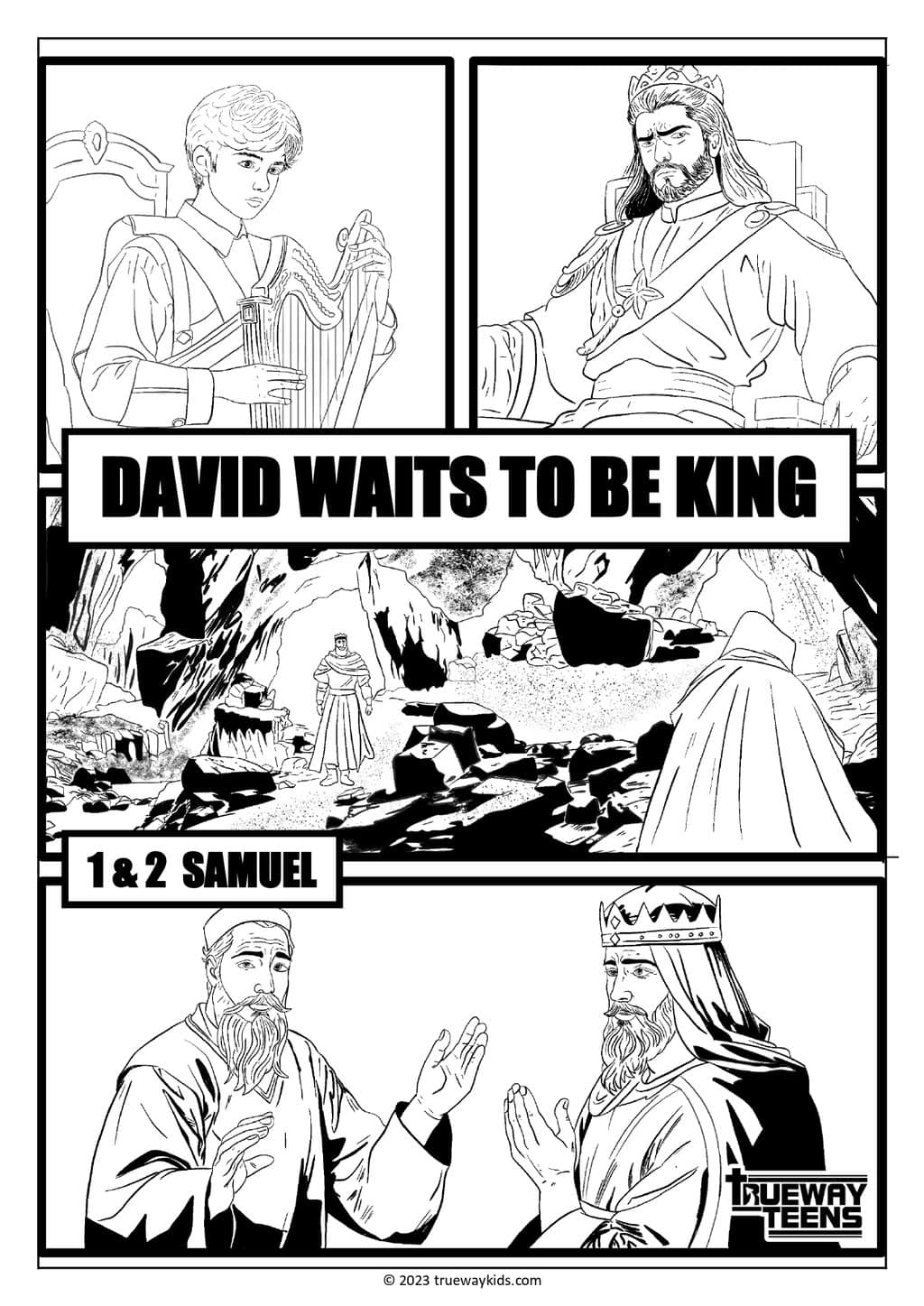 David waits to be King - (Bible lessons for teens) - Trueway Kids