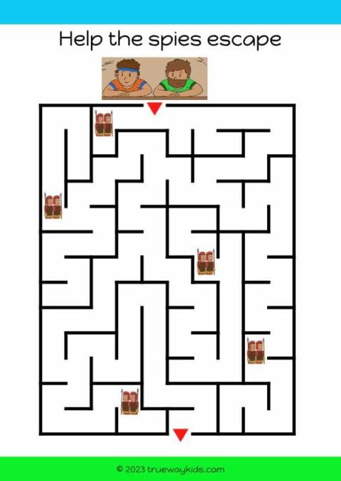 Rahab and the Spies - Bible lessons for kids - Trueway Kids