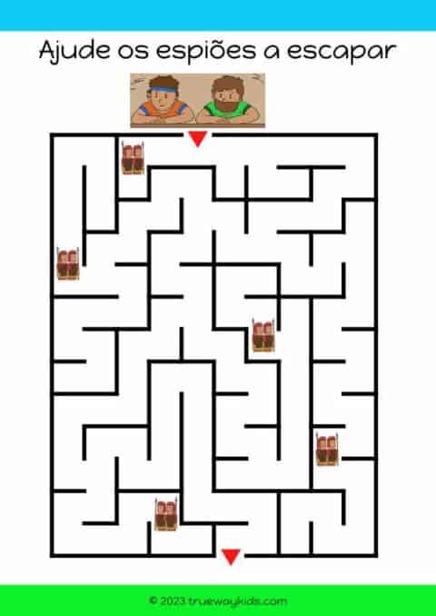 Raabe e os Espiões - Lição bíblica para crianças - Trueway Kids