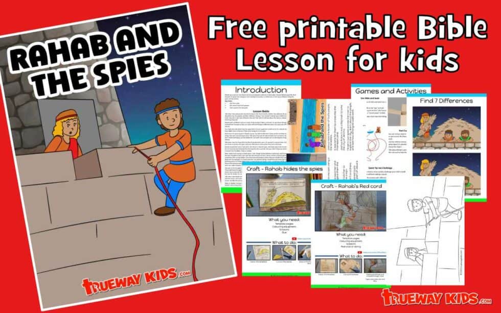 Rahab and the Spies - Bible lessons for kids - Trueway Kids