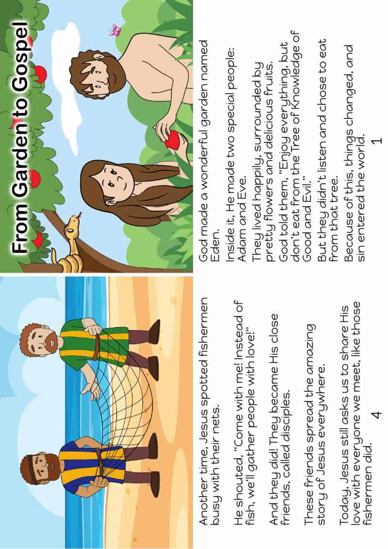 From Garden to Gospel - Harvest Bible lesson for kids - Trueway Kids