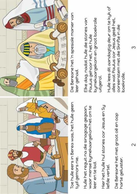 Die Mense van Berea - Bybellesse vir kinders - Trueway Kids