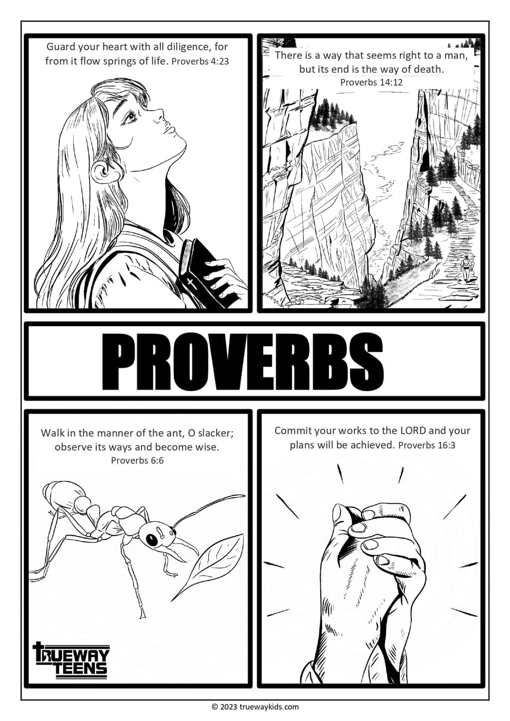 Proverbs - (Bible lessons for teens) - Trueway Kids