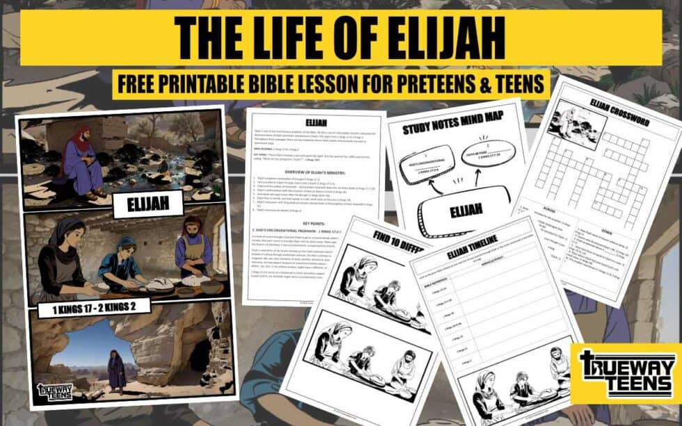 Elijah - (Bible lessons for teens) - Trueway Kids