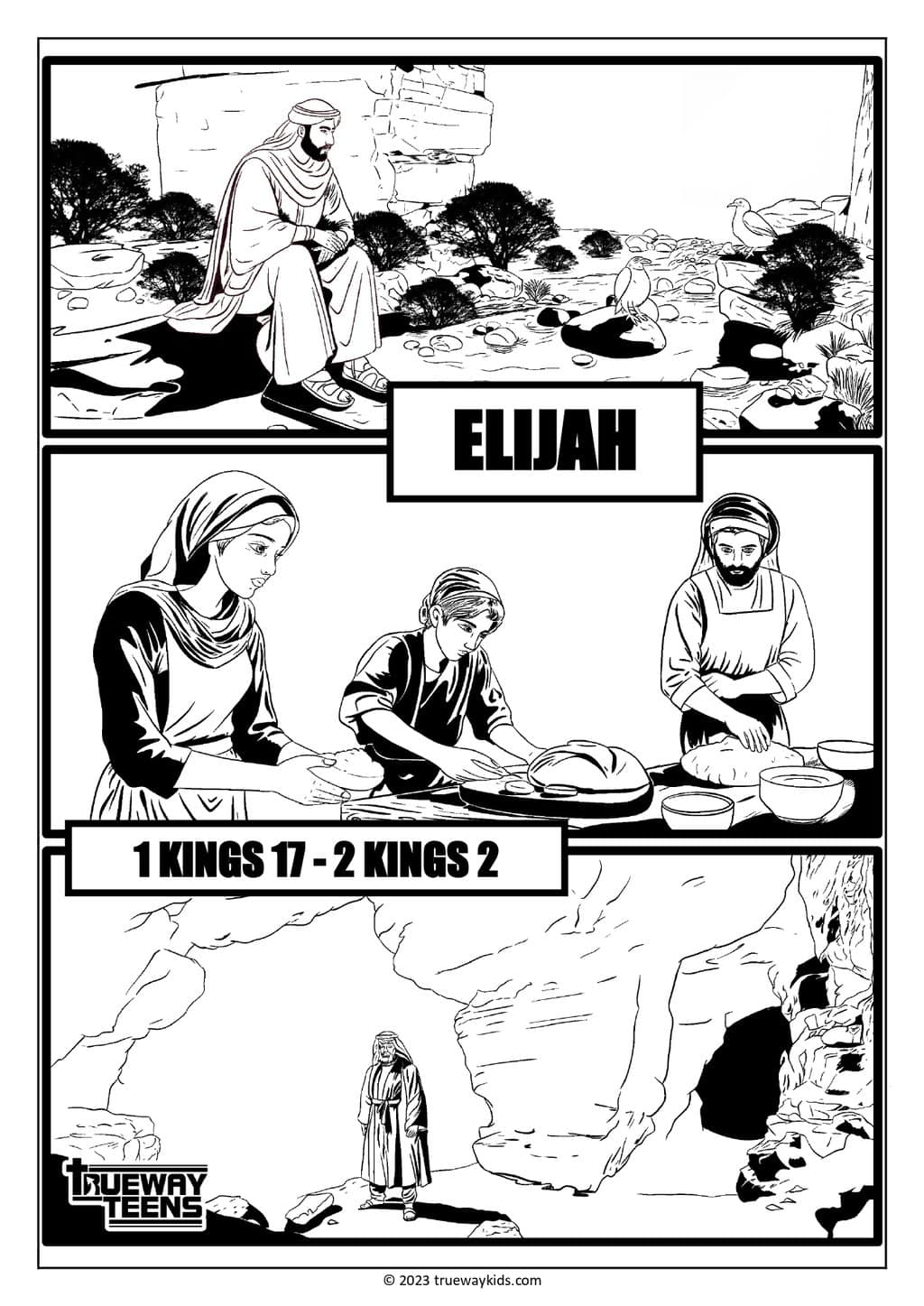 Elijah - (Bible lessons for teens) - Trueway Kids