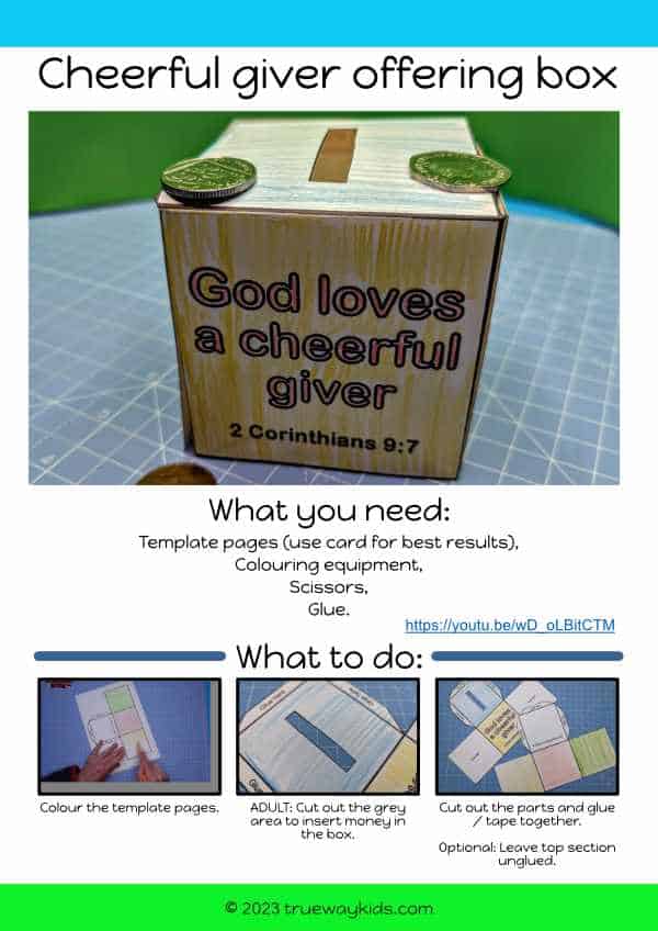 The Widow’s Offering - Bible lesson for kids - Trueway Kids