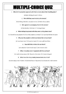The Floating Axe Head ( 2 Kings 6:1-7) - Bible lesson for teens ...