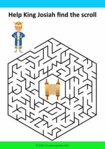 King Josiah - (5 – 10 year old lesson pack) - Trueway Kids