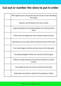 King Josiah - (5 – 10 year old lesson pack) - Trueway Kids