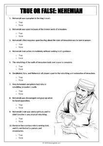 Nehemiah - Bible lesson for teens - Trueway Kids