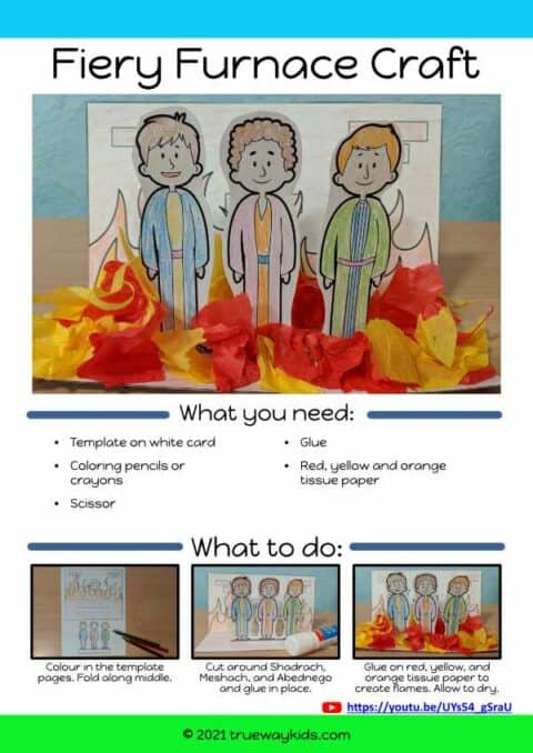 Shadrach, Meshach, and Abednego (5 – 10 year old lesson pack) - Trueway ...