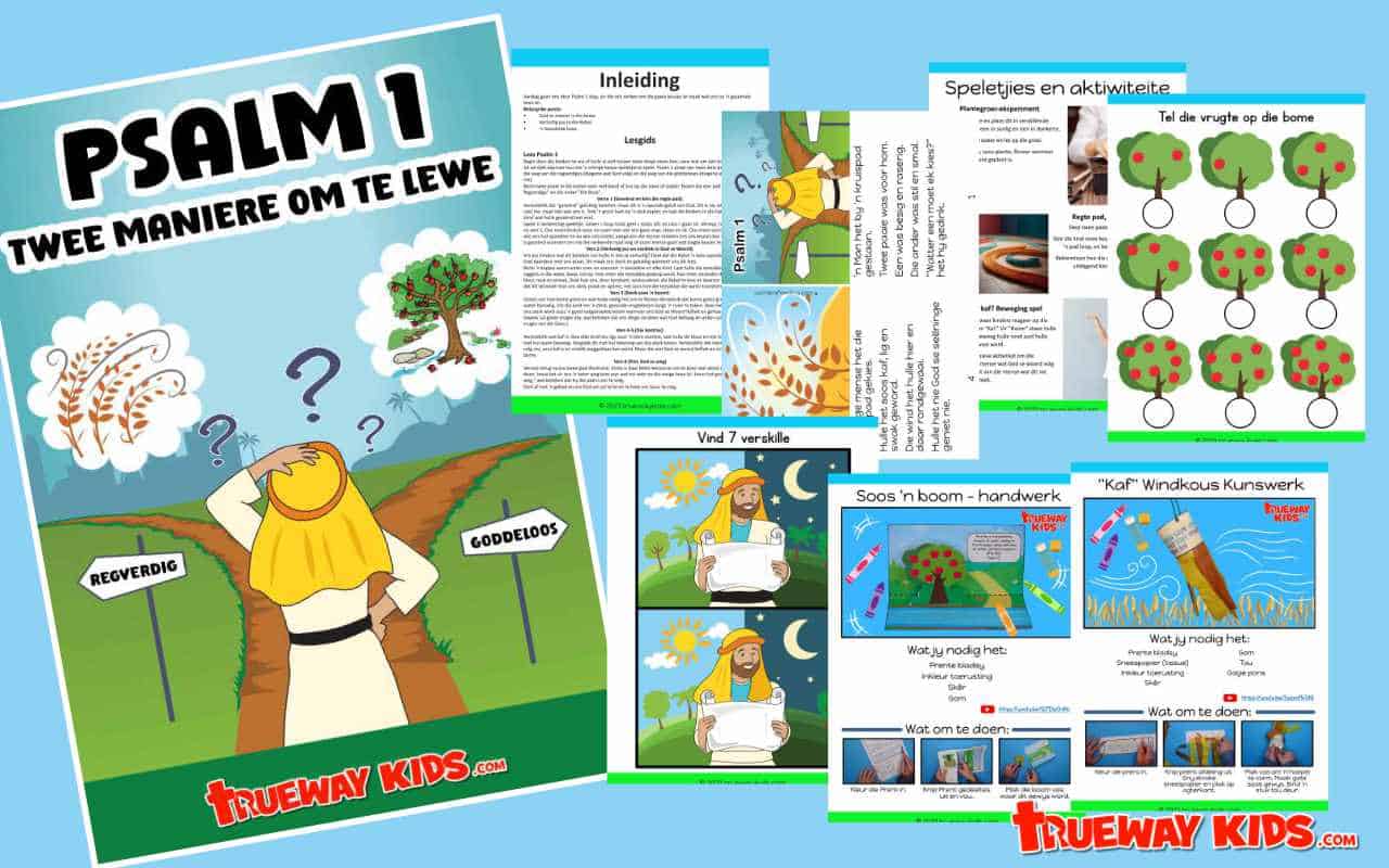 Psalm 1 - Twee maniere om te lewe - Bybellesse vir kinders - Trueway Kids