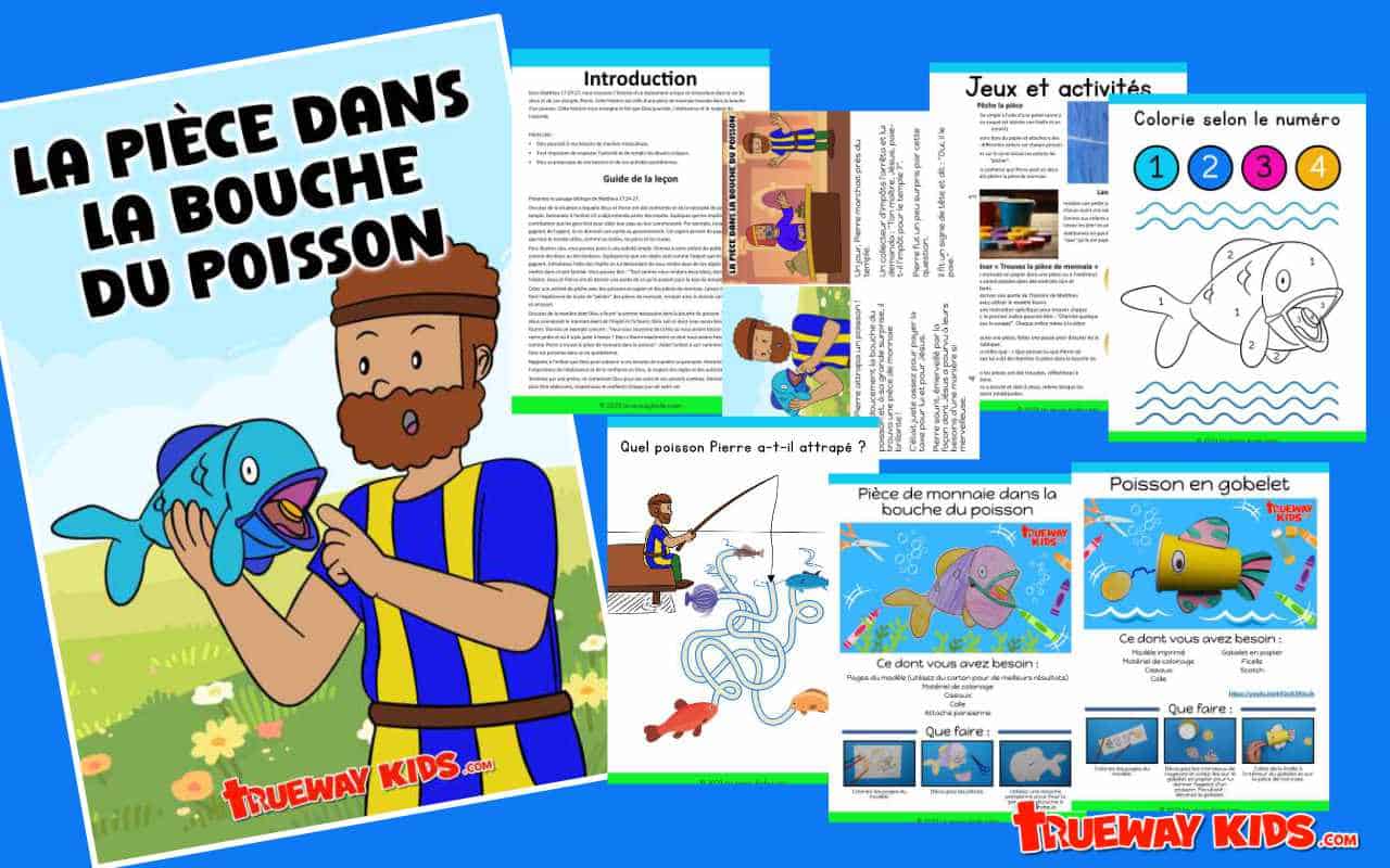 Leçon biblique en français pour les enfants d'âge préscolaire - Trueway ...